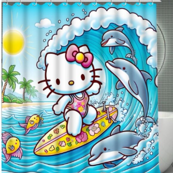 Sanrio | Bath | New Tropical Surfing Hello Kitty Catching Waves Show ...